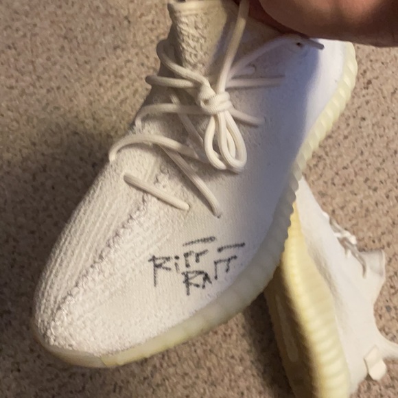 Yeezy | Shoes | Yeezy 35 Boost Autographed By Riff Raff | Poshmark